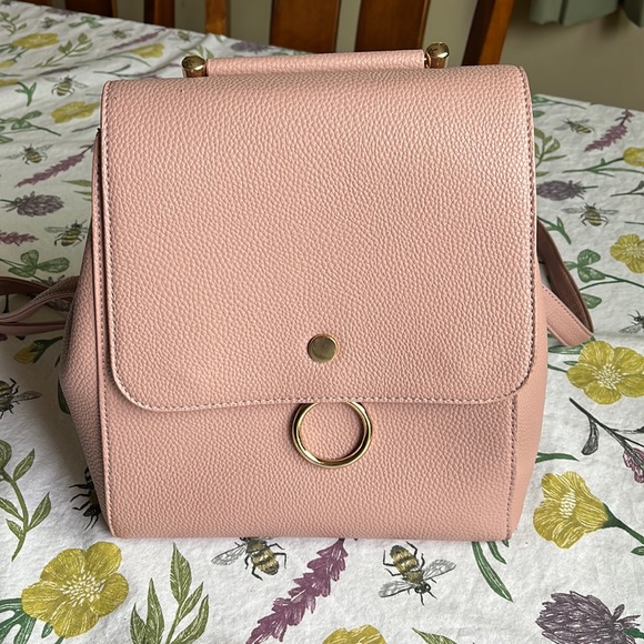 LD | Bags | Ld Dusty Rose Backpack Purse | Poshmark